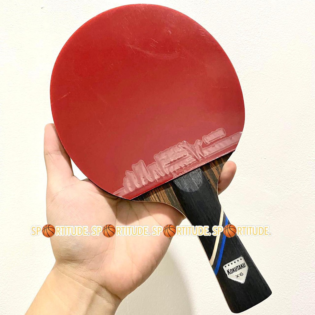 Jual Bet Pingpong Bat Tenis Meja KOKUTAKU 6star X-6 ORIGINAL Bat Ping ...