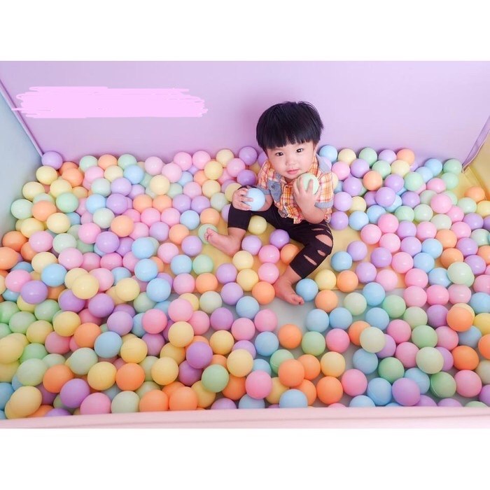 Jual Mandi Bola Warna Pastel isi 50 pcs SNI / Mainan Mandi Bola / Mandi ...