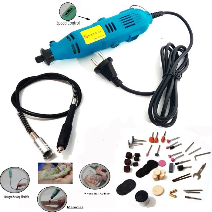 Jual Mesin bor Mini Die Grinder / bor gerinda mini serbaguna | Shopee ...