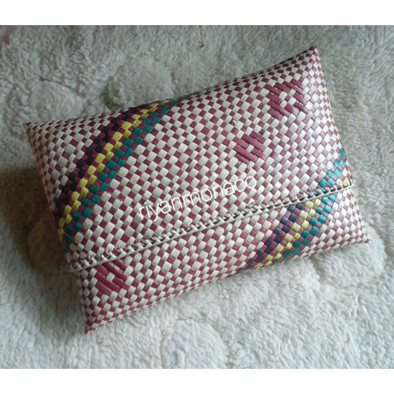 Jual dompet anyaman pandan | Shopee Indonesia