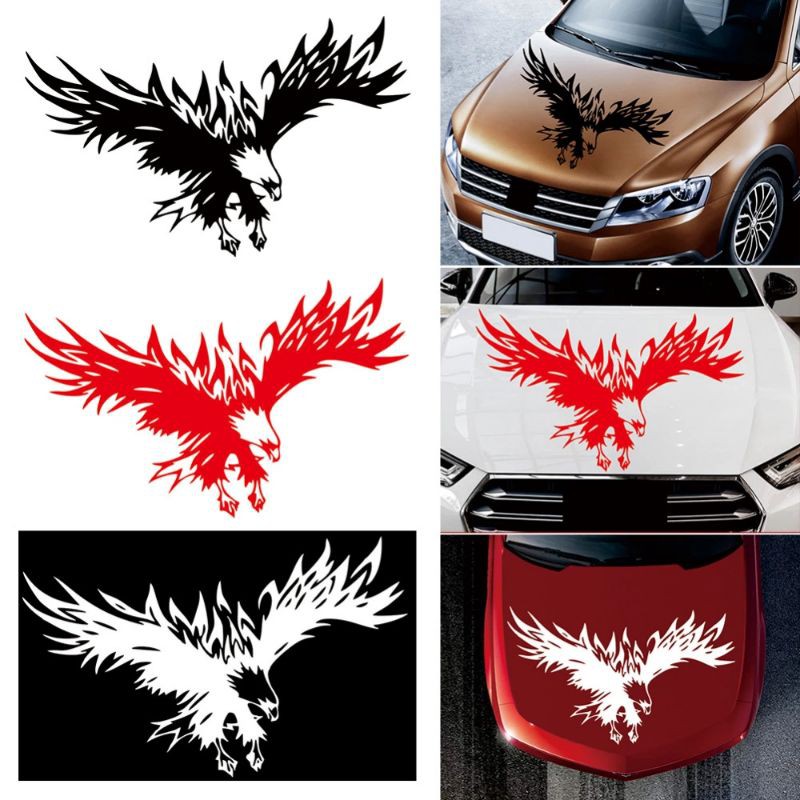 Jual Cutting sticker garuda terbang variasi kap depan mobil keren ...