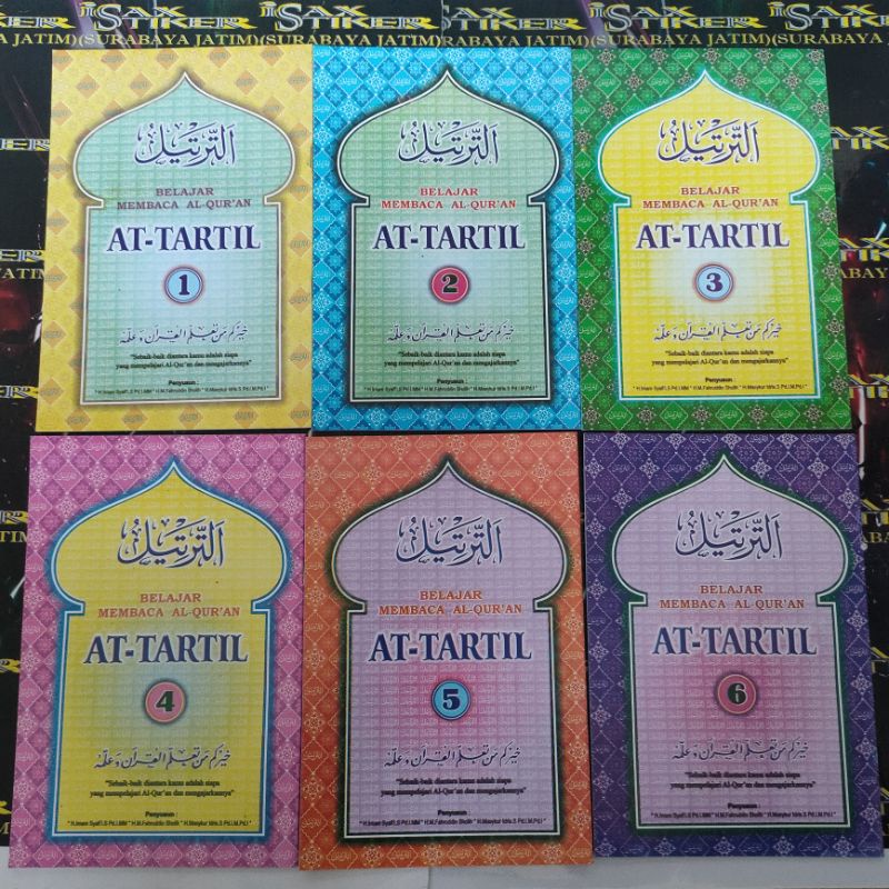 Jual buku AT-TARTIL cara mudah belajar membaca Al-Qur'an at tartil | Shopee Indonesia