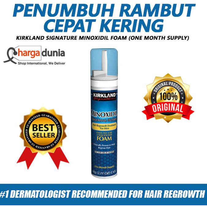 Jual suplemen-vitamin-rambut- kirkland signature minoxidil foam (one ... Jual suplemen-vitamin-rambut- kirkland signature minoxidil foam (one ...