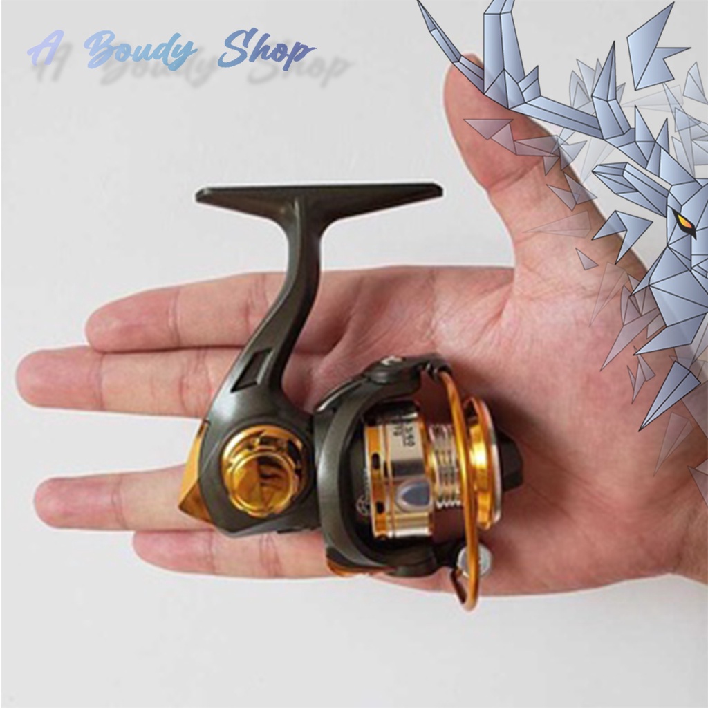 Jual Reel Pancing Spinning Mini Portable Haichao Alumunium Fishing Laut ...