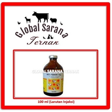 Jual Sulpidon Inj. 100 ml Sanbe (Obat Demam dan Pereda Sakit Hewan ...