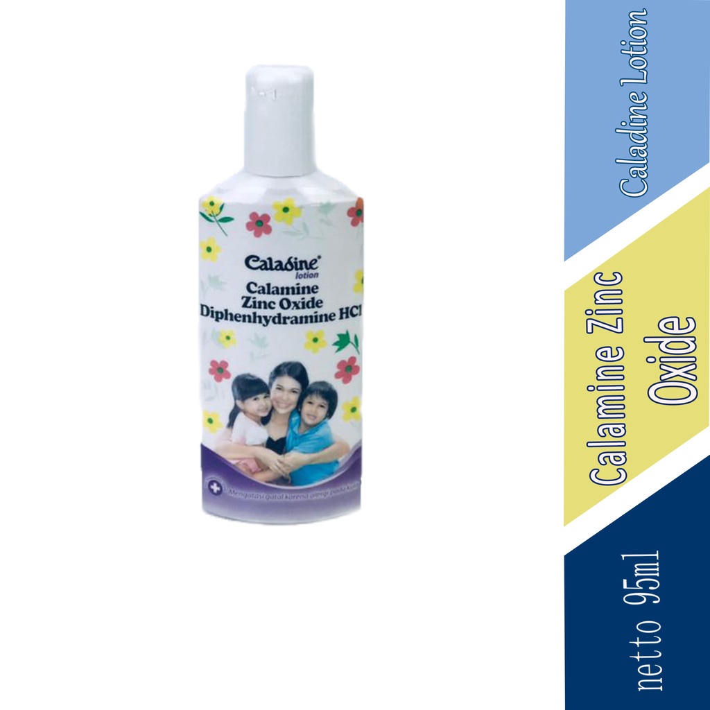 Jual Caladine Lotion - Antiseptik - Obat gatal biang keringat - Calamine zinc oxide - 95ml ...