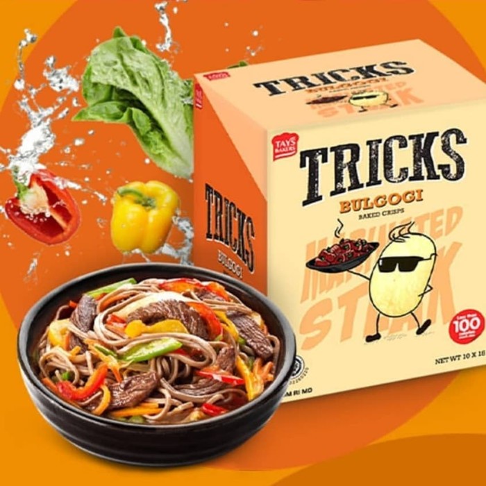 Jual Wafer-Biskuit- Snack Tricks Baked Kentang Kimchi / Original ...