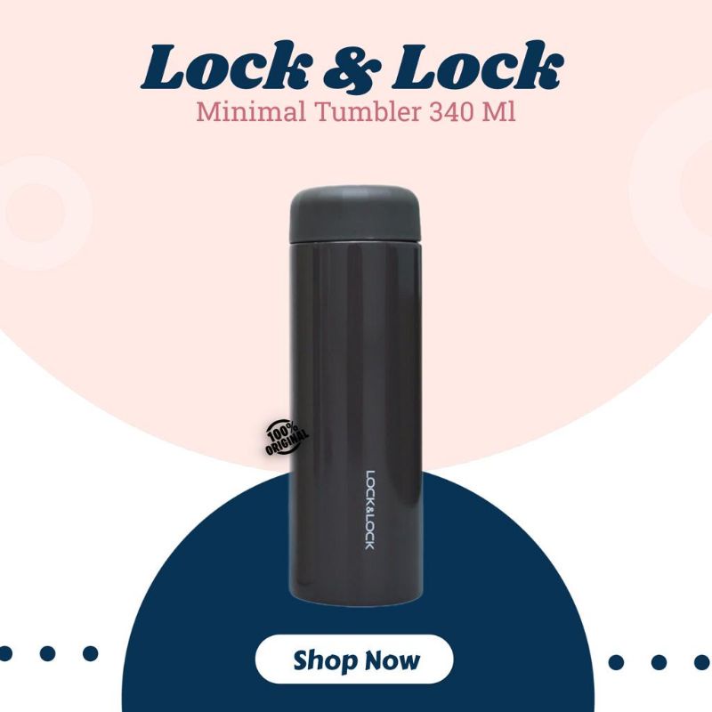 Jual Termos Air Minum Minimal Tumbler Vacuum Hot&Cool 340ML | Tumbler Murah Merk Locknlock ...