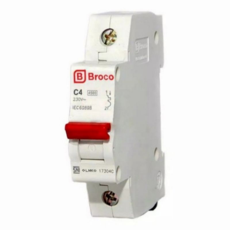 Jual Broco MCB 4 ampere 1 phase | Shopee Indonesia
