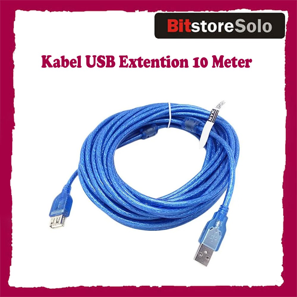 Jual Kabel Perpanjangan USB extention Panjang 10 Meter | Shopee Indonesia