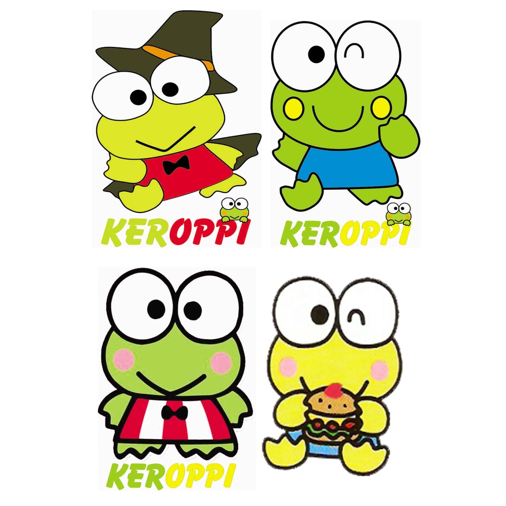 Jual KEROPPI Sticker Dinding Size 30 - 45 cm vinyl white waterproof ...