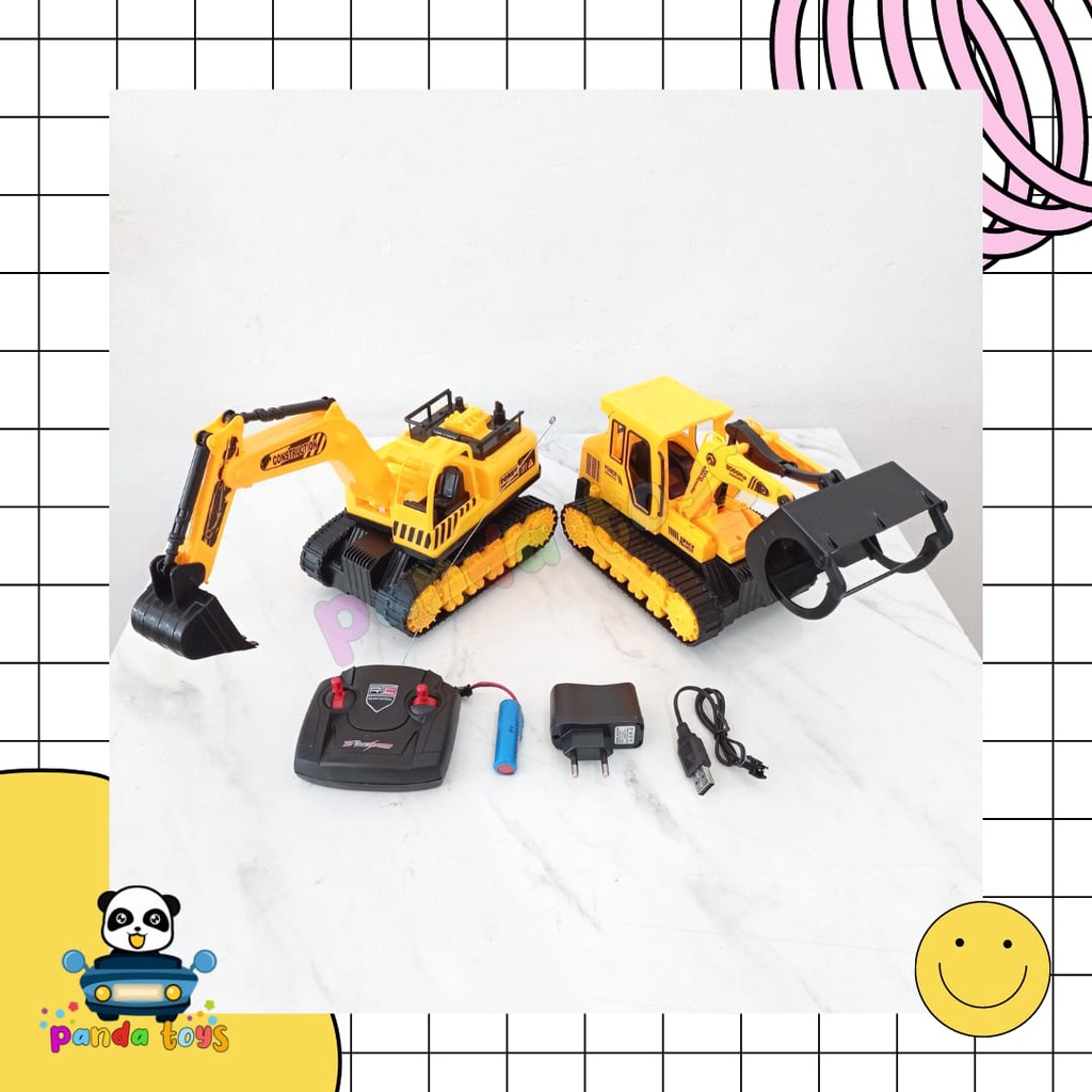 Jual PANDA TOYS SEMARANG MAINAN REMOTE CONTROL CONSTRUCTION TRUCK RC ...