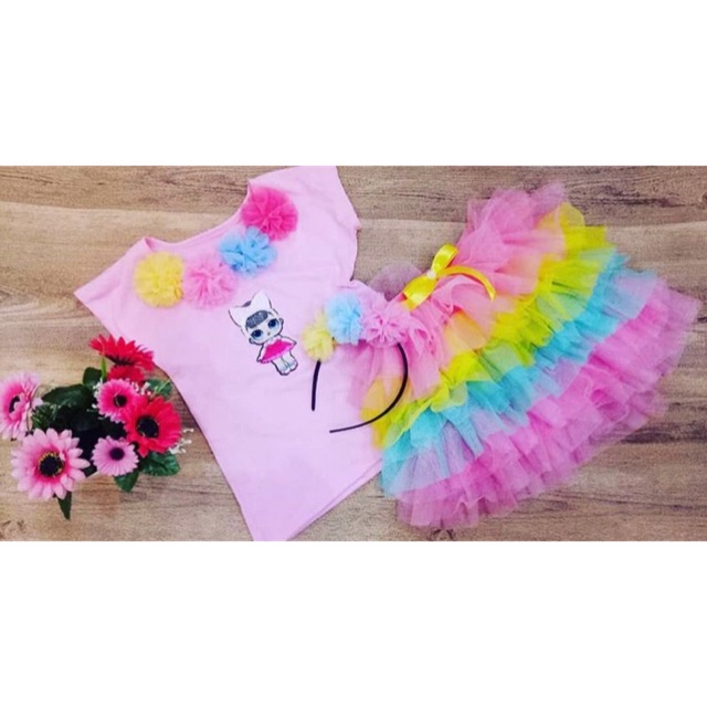 Jual SEtelan Tutu Gotik LOL (baju LOL) | Shopee Indonesia