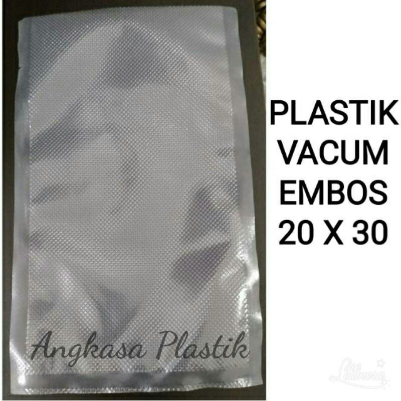 Jual Plastik Vacuum Embos - 20x30 cm | harga per 25 lembar | Shopee ...