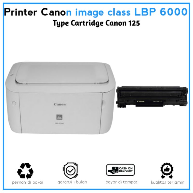 Jual Printer Canon image class LBP 6000 Monochrome Bekas berkualitas | Shopee Indonesia
