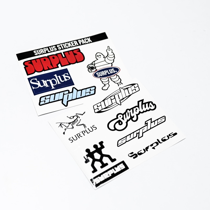 Jual SURPLUS STICKER PACK | Shopee Indonesia