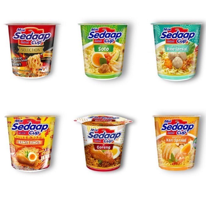 Jual Mie Sedap Cup All Variant | Shopee Indonesia