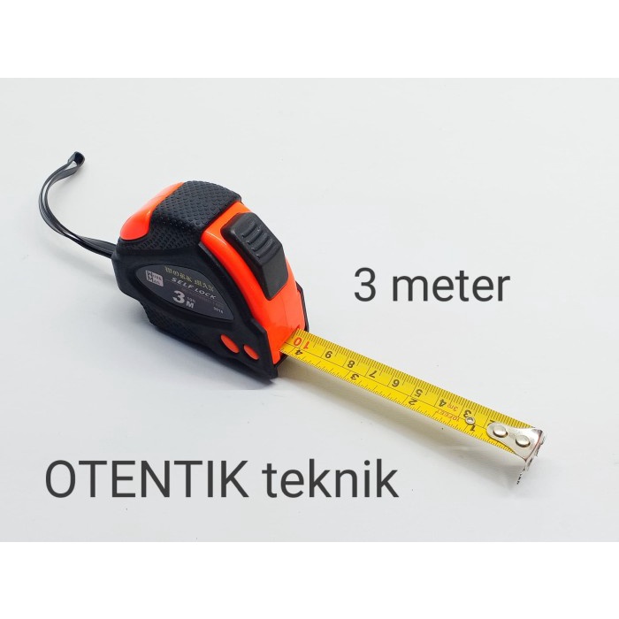 Jual Meteran 3meter / LAPIS KARET / Meteran 3 meter TAHAN BANTING ...