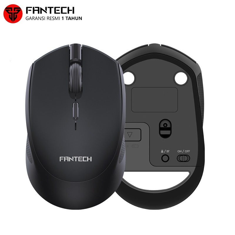 Jual Fantech W190 Wireless Bluetooth Mouse - Dual Connection - Silent ...