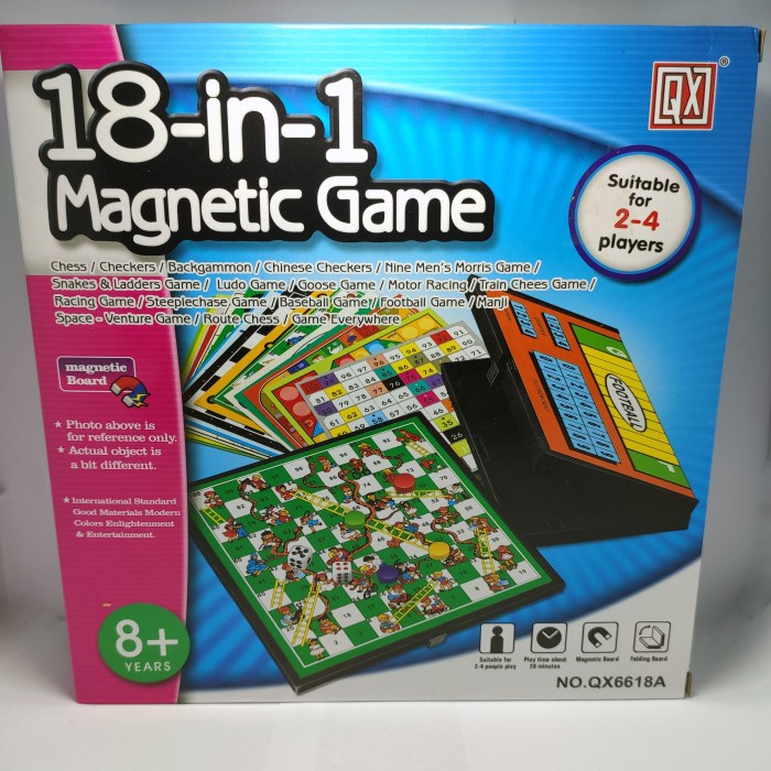 Jual MAINAN MAGNETIC BOARD GAMES PERMAINAN PAPAN CATUR MAGNET GAME LUDO ...