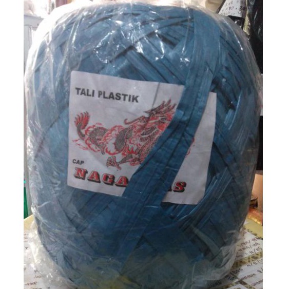 Jual TALI RAFIA 1kg/TALI PLASTIK/TALI RUMPUT JEPANG cap NAGA MAS ...