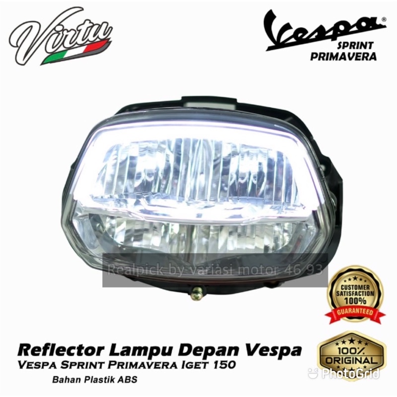 Jual lampu depan led vespa spint 150 lampu stop vespa sprint 150 ...