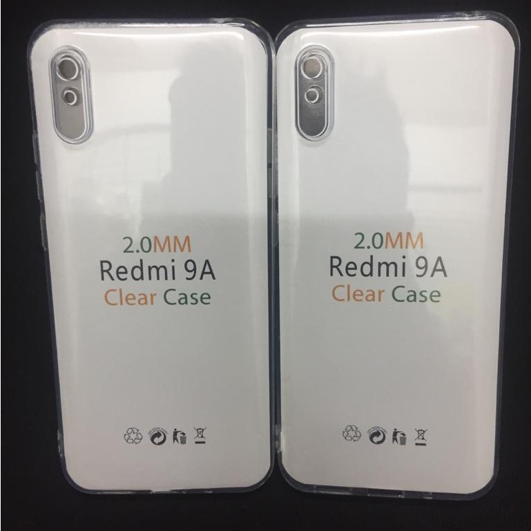 Jual Xiaomi Redmi 9A Clear Case HD 2mm Softcase Bening Transparan Anti ...