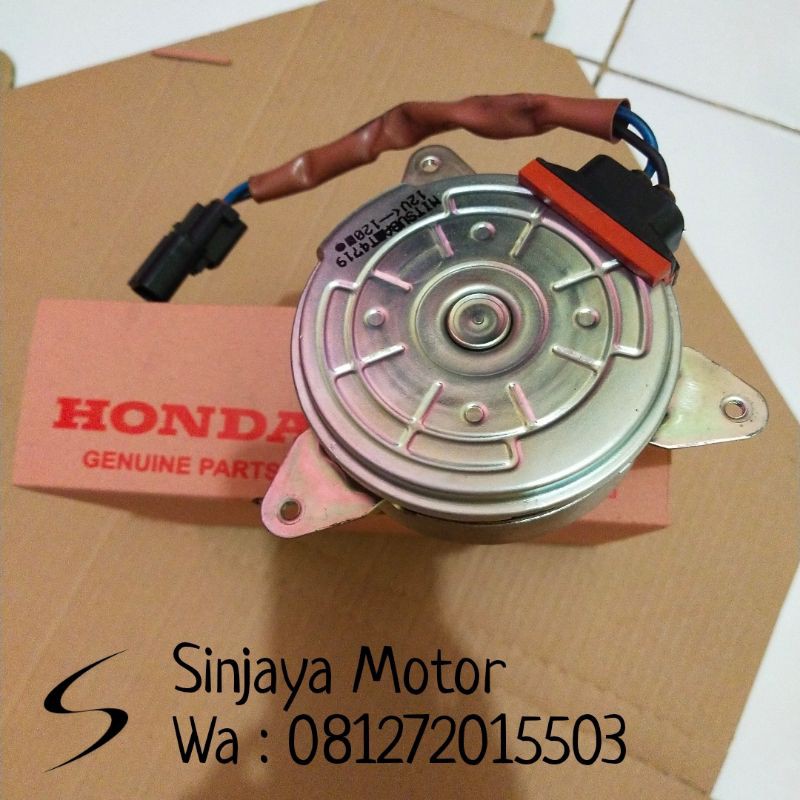 Jual motor fan radiator Honda jazz RS mitsuba original | Shopee Indonesia