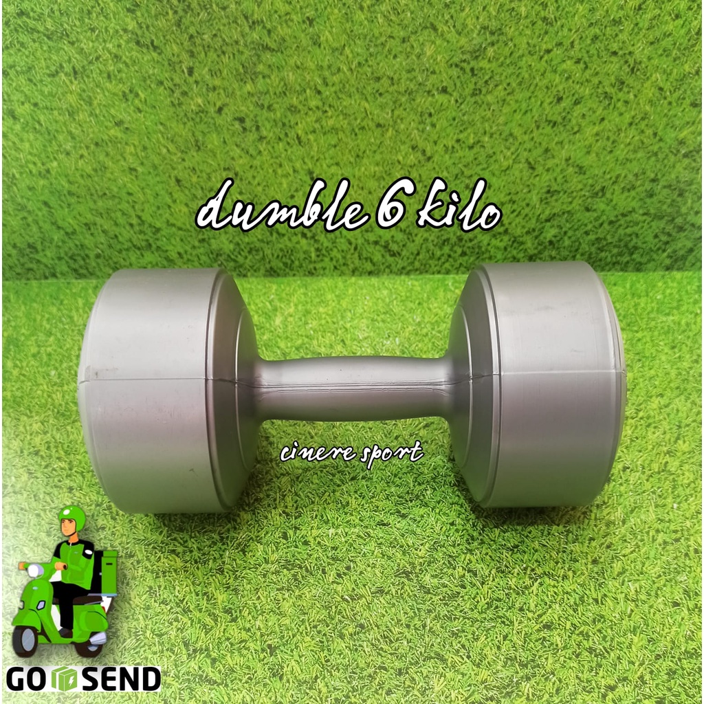 Jual Dumble / Barbel 6kg untuk membentuk otot tubuh | Shopee Indonesia