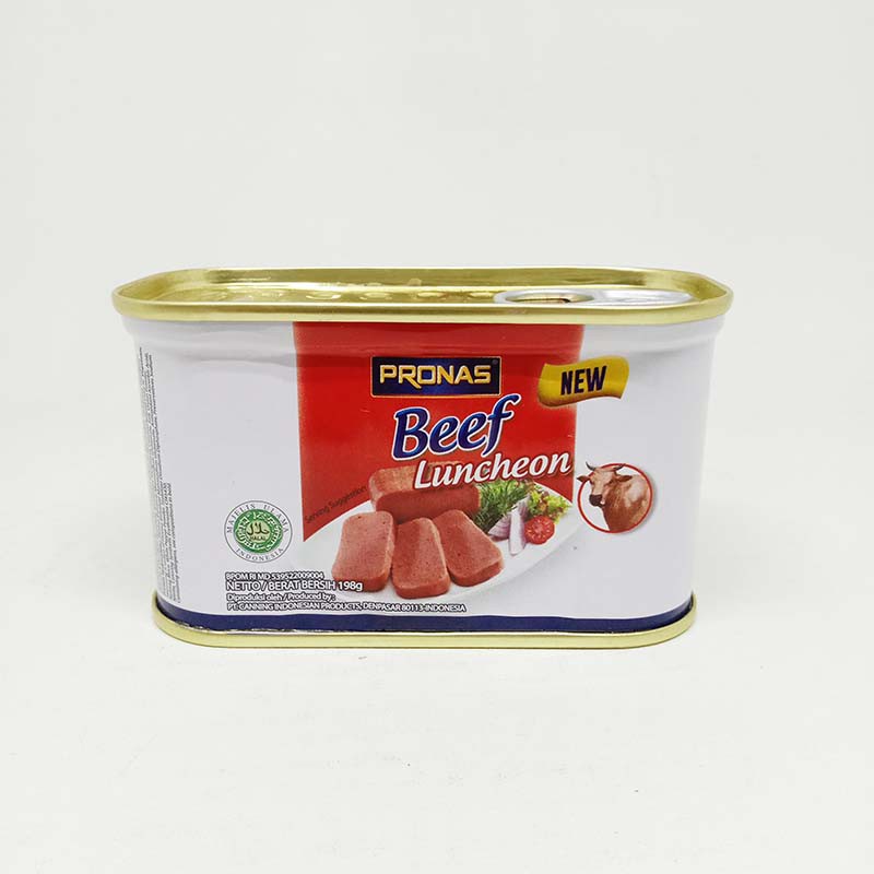 Jual PRONAS BEEF LUNCHEON 198 G | Shopee Indonesia