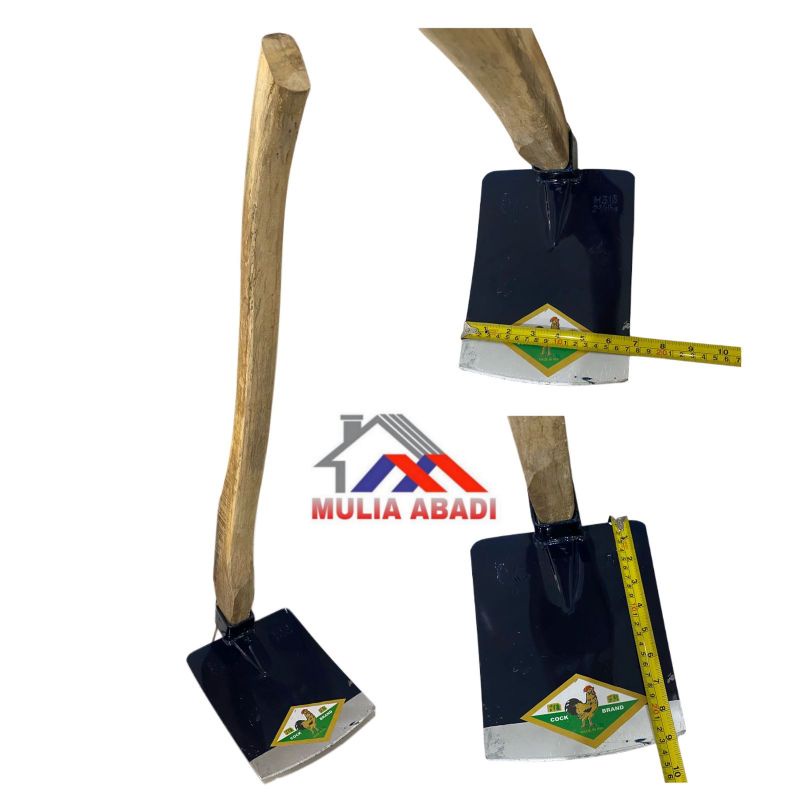 Jual Cangkul Pacul Ayam +gagang cangkul kayu terpasang siap pakai ...