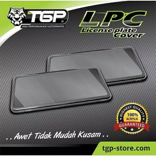 Jual Tutup Plat Nomor Cover Plat Merk TGP Original Universal Semua ...
