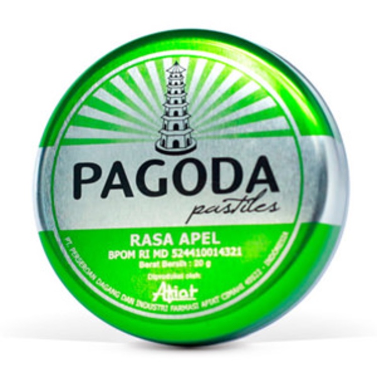 Jual Pagoda Rasa Apel 20gr - Permen Pastiles | Shopee Indonesia