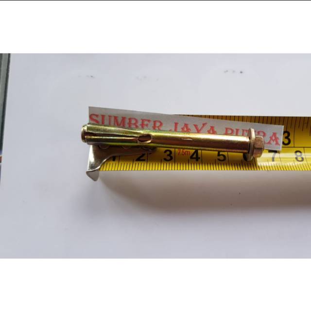 Jual Dinabor baut tanam fiser besi 6mm x 60mm | Shopee Indonesia