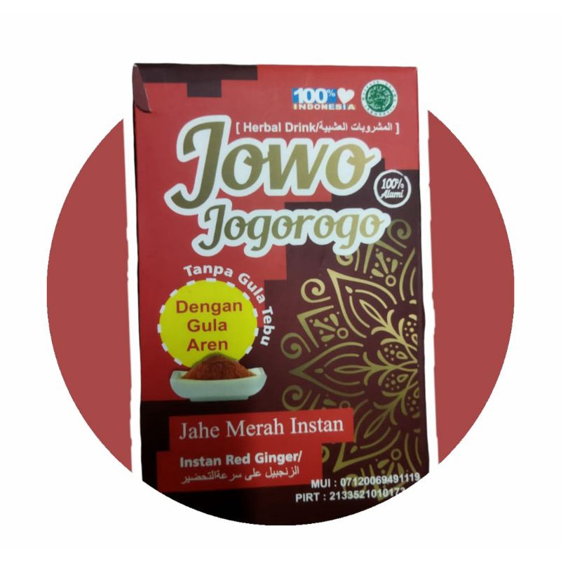 Jual Jamu herbal original, JAMU JAHE MERAH INSTAN, jamu jowo, jamu ...