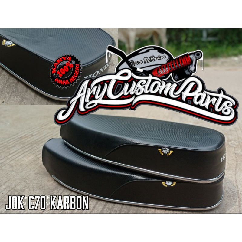 Jual jok pispot c70 bekjul pitung original racing karbon anti kempes ...