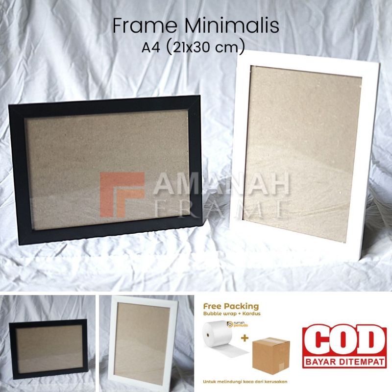 Jual AMANAH FRAME - Bingkai Figura Foto A4 / Pigura 21x30 cm (Free ...