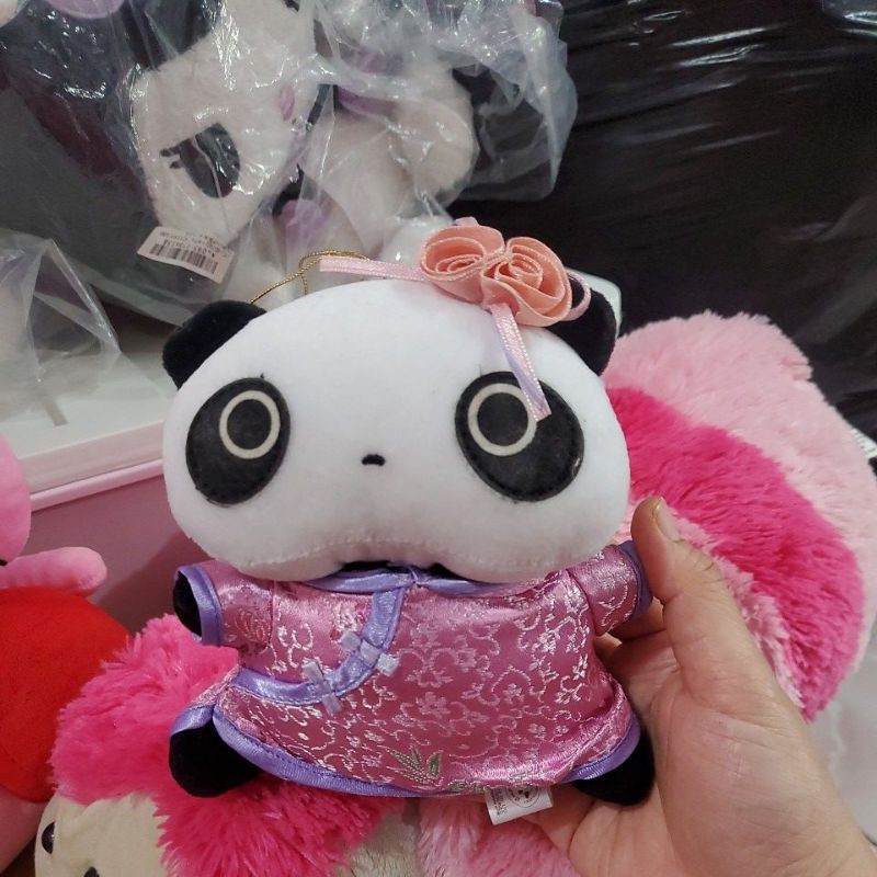 Jual boneka tara panda kostum jibao original | Shopee Indonesia