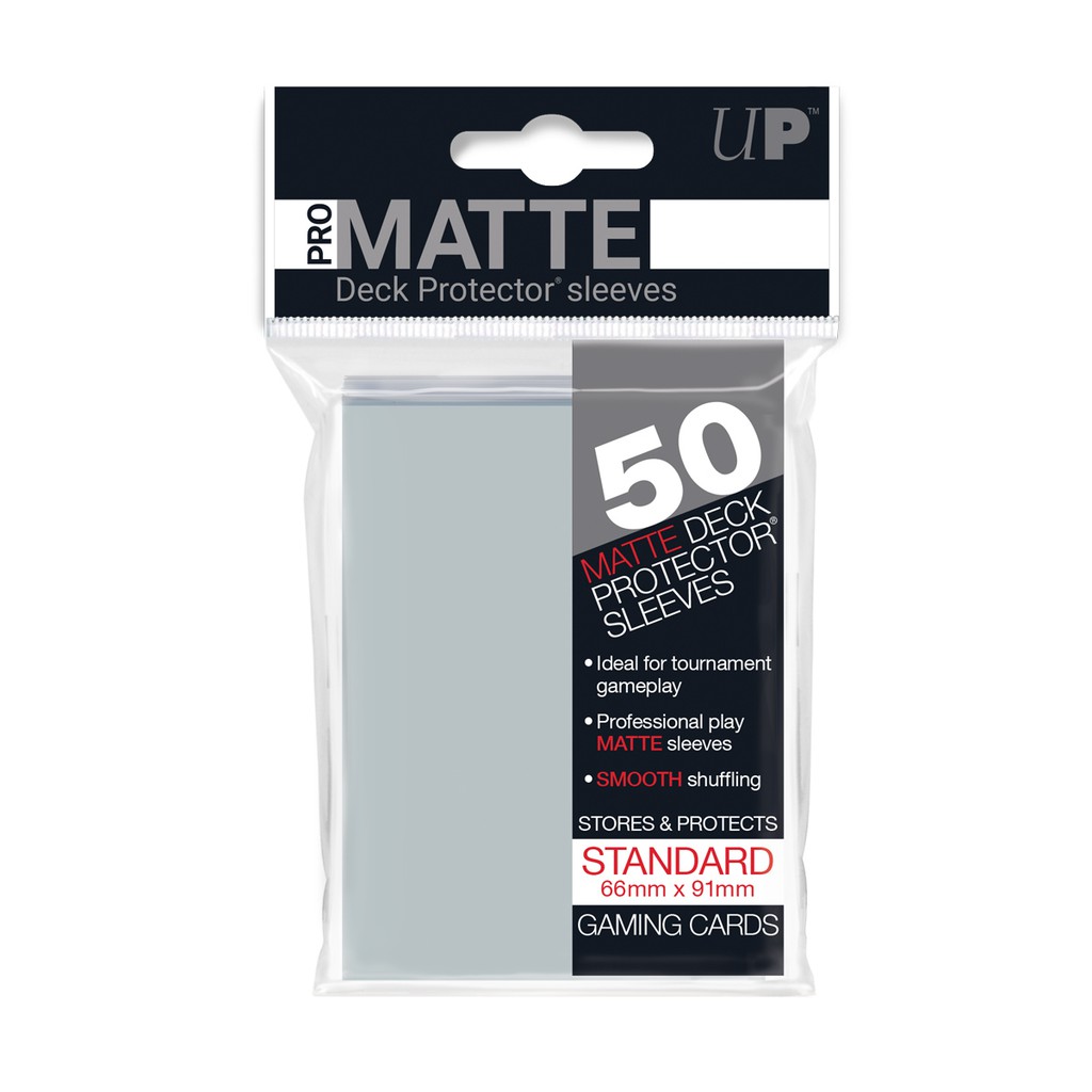 Jual Ultra Pro Solid Matte Gloss Standard Deck Protectors 50 Sleeves ...