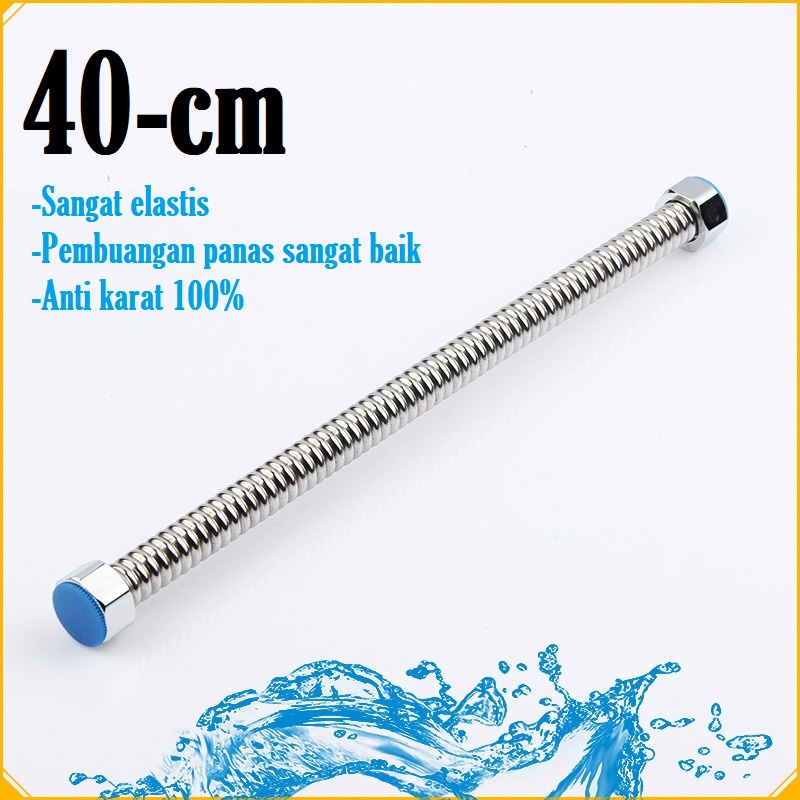 Jual Selang Fleksibel Kaku 30 -100 Cm Stainless Murah AG- Selang ...