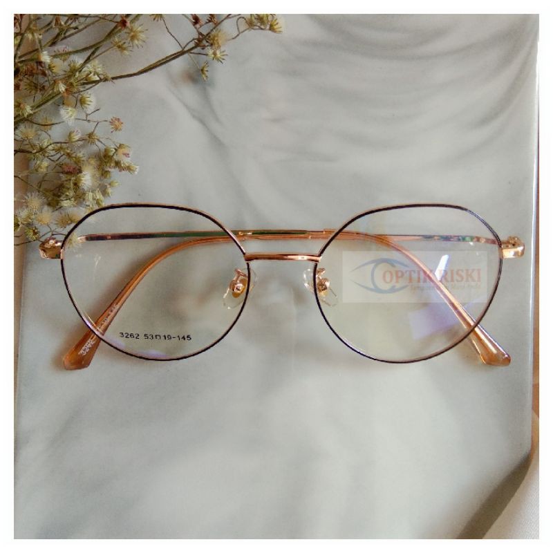 Jual Frame kacamata minus 3262 (frame+lensa) | Shopee Indonesia