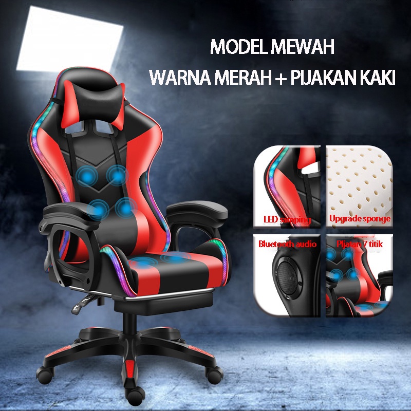 Jual Kursi gaming RGB, kursi ergonomis, Goimg Max Kursi gaming ...