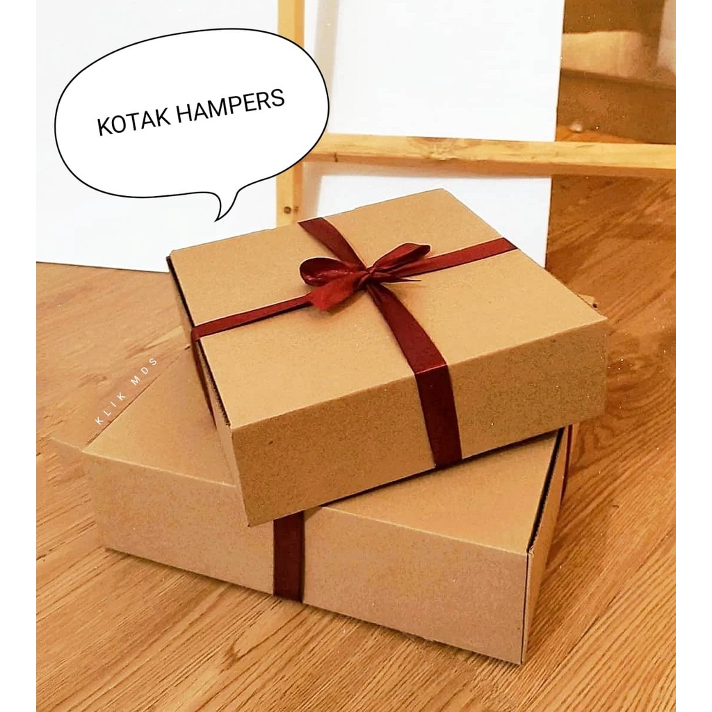 Jual Box Hampers / Hampers Gift Box Kecil | Shopee Indonesia