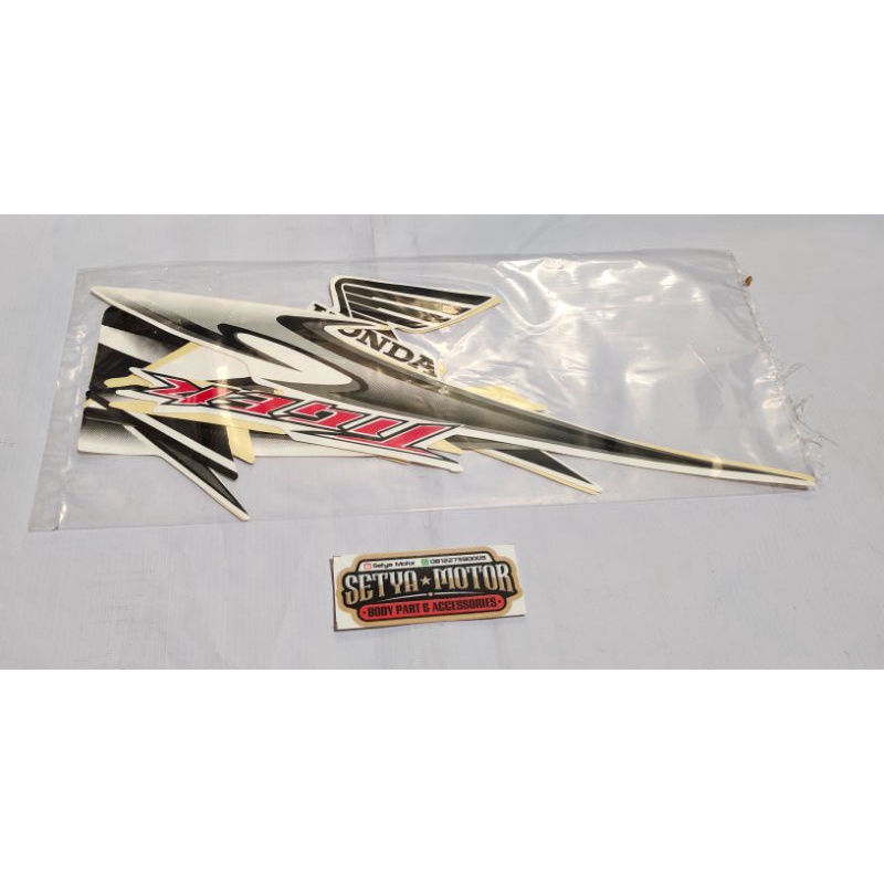 Jual Striping Sticker Strip Honda Tiger Revo 2003 Biru Merah Silver ...