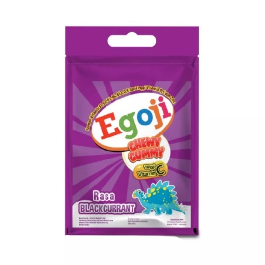 Jual EGOJI CHEW GUMMY | PERMEN MULTIVITAMIN ANAK RASA BLACKCURRANT ISI ...