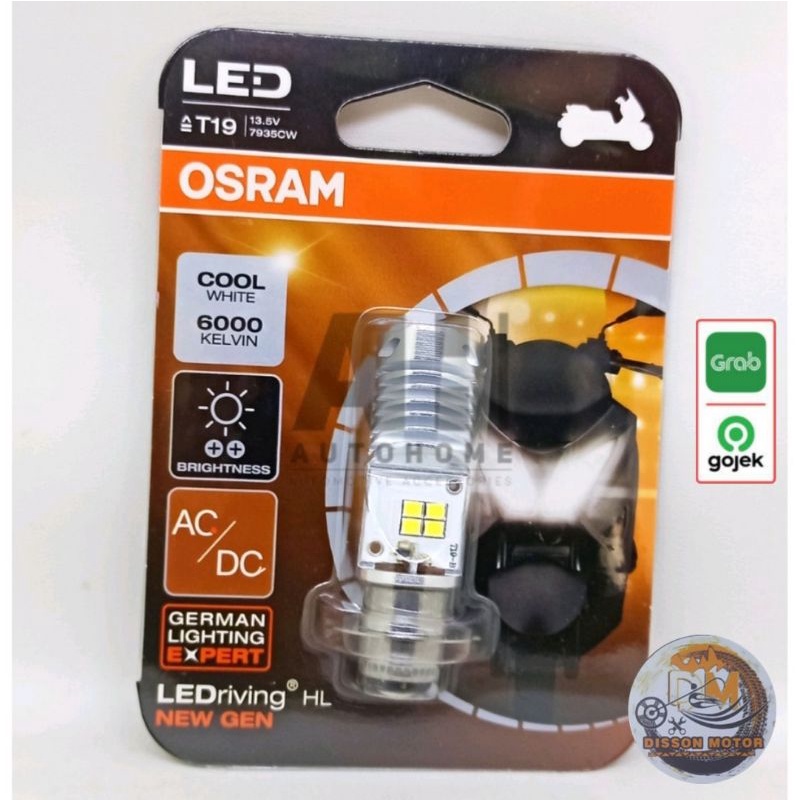 Jual Lampu Motor LED OSRAM Beat F1, Mio (putih) Bohlam H6 M5 T19 AC DC | Shopee Indonesia