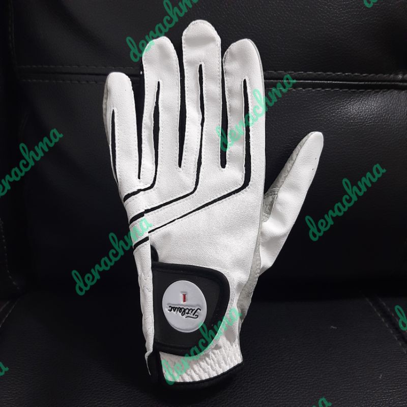 Jual Sarung Tangan Golf - Glove Golf (sebelah kiri saja) warna putih list warna - Mix Kulit ...