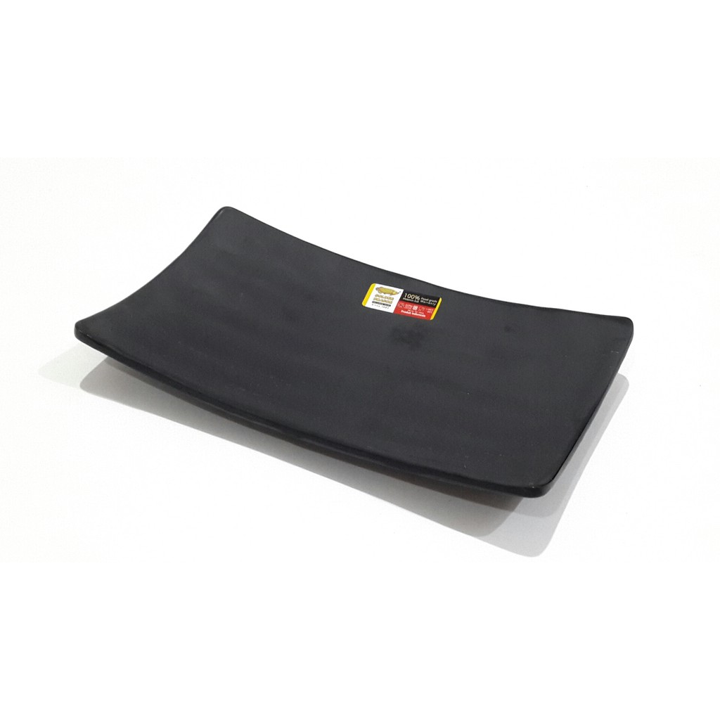 Jual PIRING SUSHI P2409 Piring melamin Hitam model Tembikar Persegi ... Jual PIRING SUSHI P2409 Piring melamin Hitam model Tembikar Persegi ...