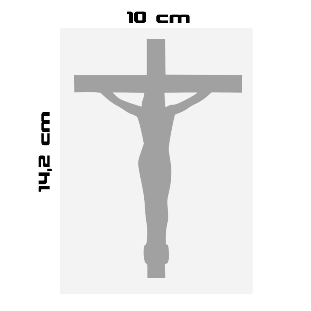 Jual Sticker Mobil Cutting Vinyl Salib Yesus | Shopee Indonesia