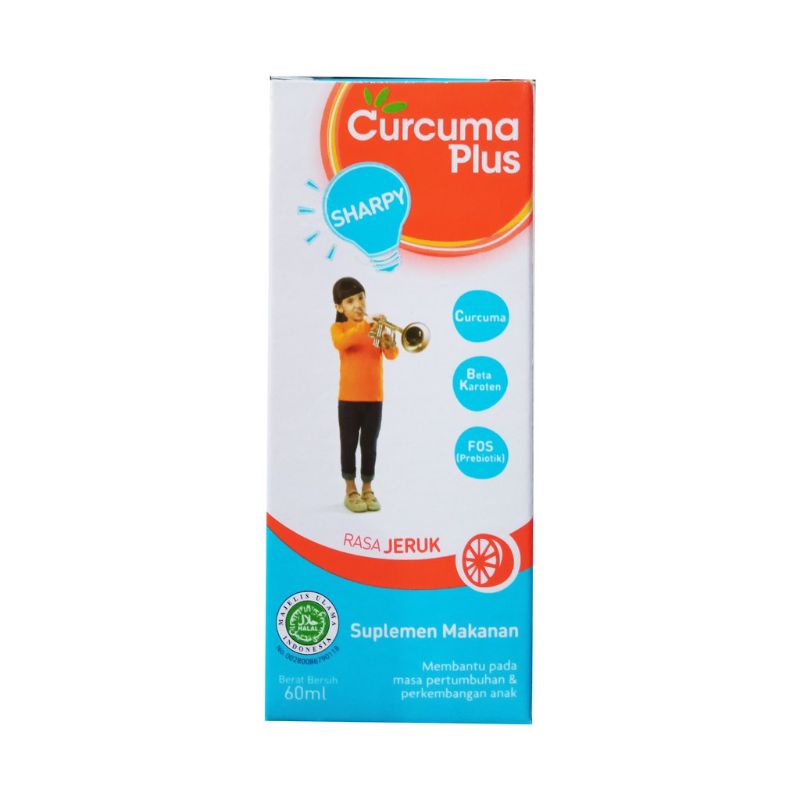 Jual Curcuma Plus Syrup Sharpy Multivitamin Anak 60 ML | Shopee Indonesia